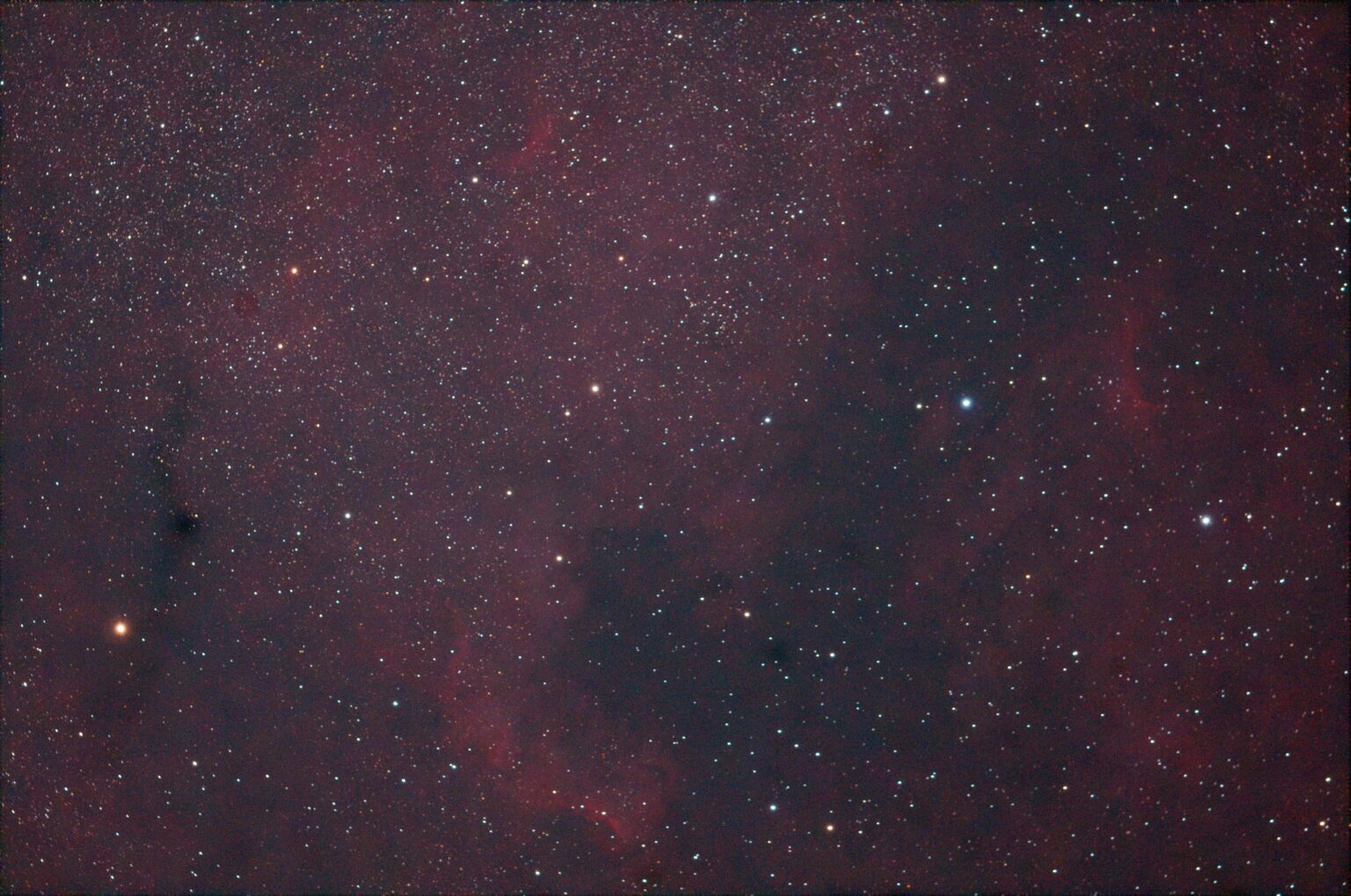 はくちょう座 NGC7000 散光星雲’22年7月2日撮影 | お気楽天体写真